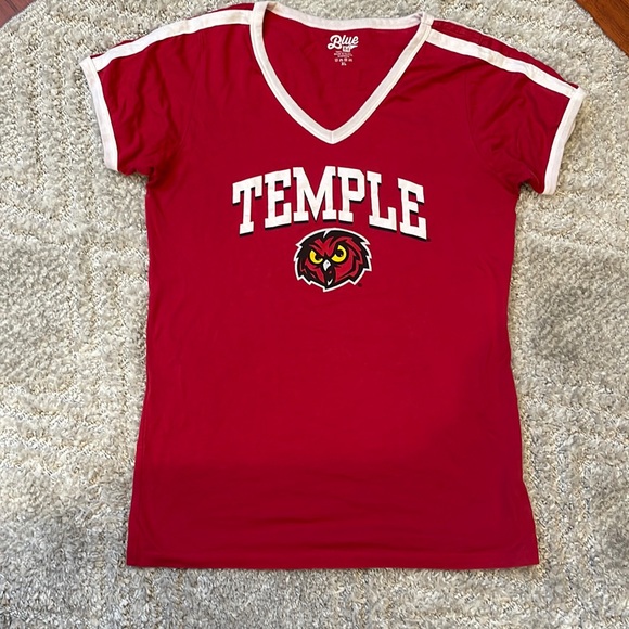 Blue 84 | Tops | Go Owls Show Your Temple Pride | Poshmark
